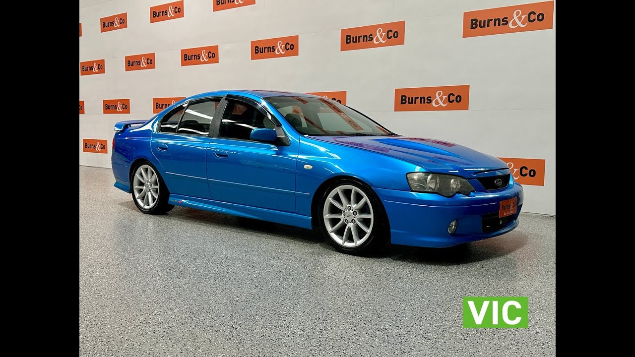2004 Ford BA Falcon XR8 260 Boss 5.4L V8 Manual - YouTube