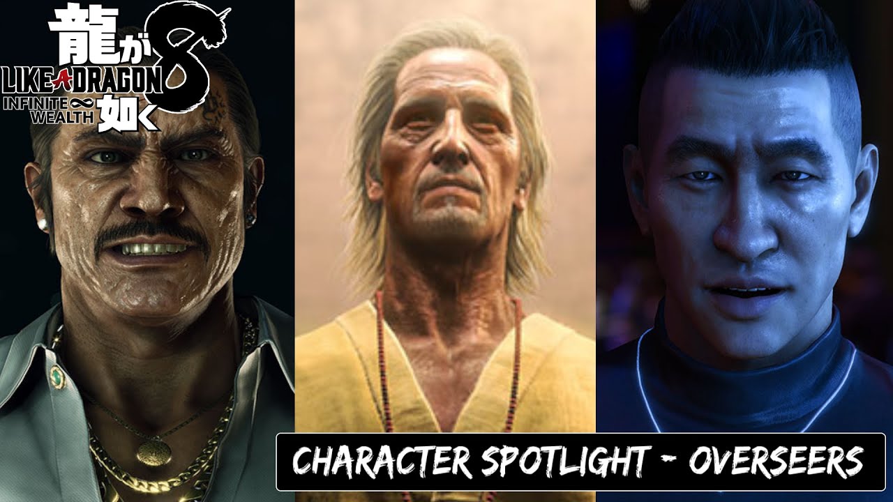 Like a Dragon 8: Infinite Wealth | Character Spotlight - Overseers ...