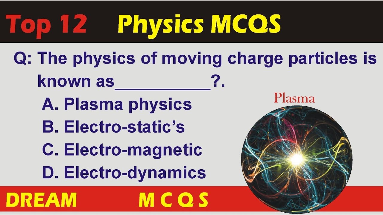 Most important physics mcq | physics mcq with answers - YouTube