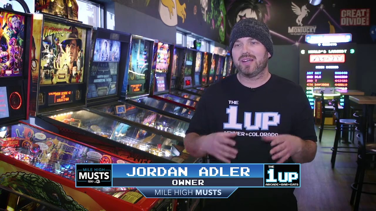 1up Bar Arcade Denver Colorado / Channel 7 News - YouTube