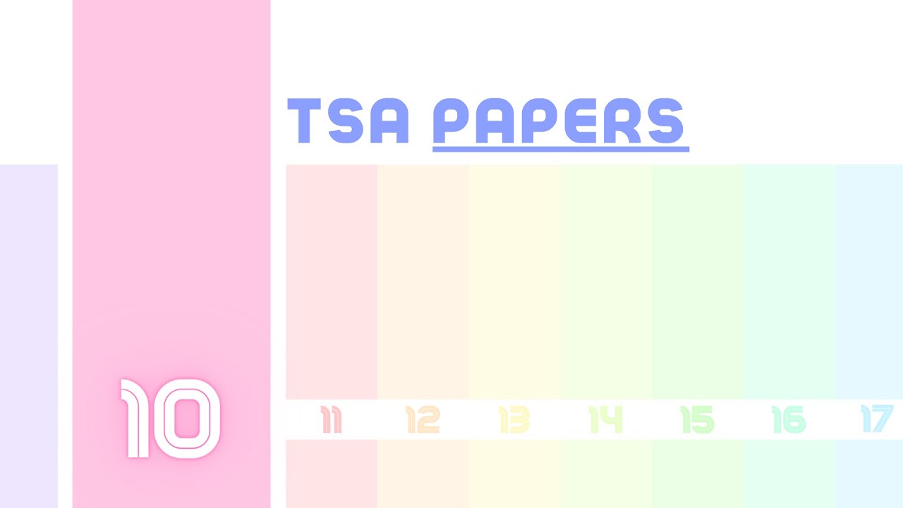 TSA 2010 Full Past Paper | Explained Answers | Thinking Skills ...