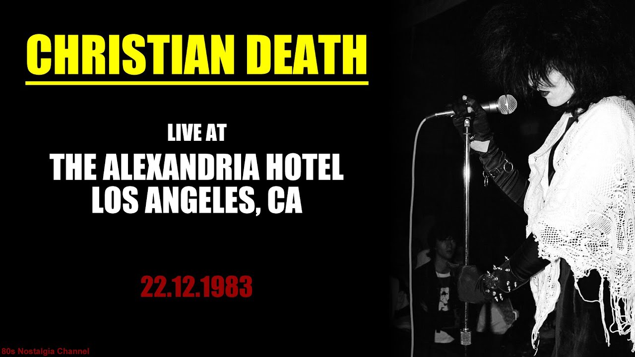 Christian Death | Live in Los Angeles (22.12.1983) - YouTube