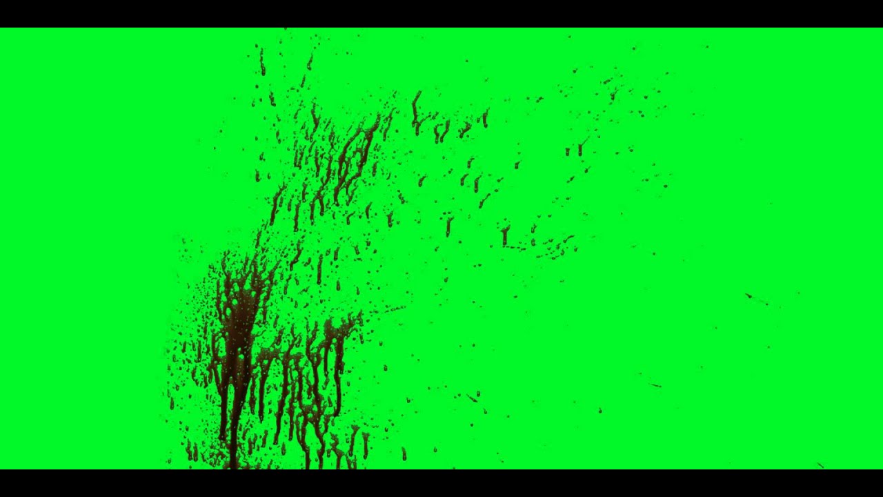 Blood Splat 05 Green Screen Chroma Key Effects AAE - YouTube