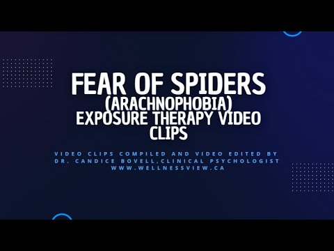 Spider Phobia Exposure Therapy Video Clips - YouTube