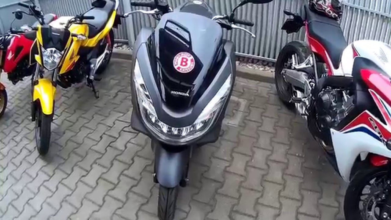 Honda PCX 125 Walkaround Sound Exhaust - YouTube