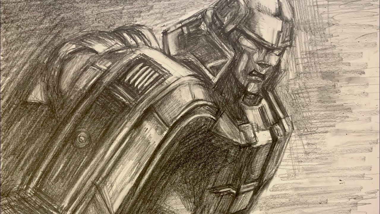 【Transformers One】Megatron/D-16illustration - YouTube