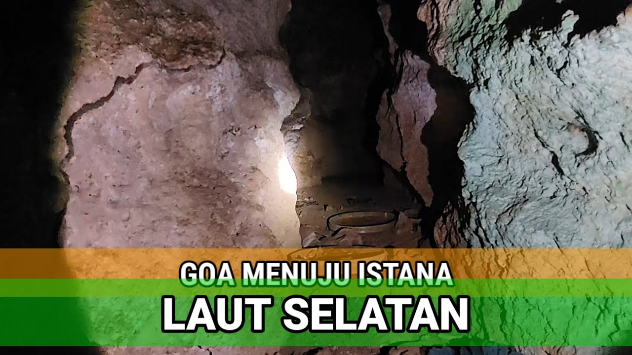 HEBOH..!! DI TEMUKAN GOA MENUJU ISTANA LAUT SELATAN - YouTube
