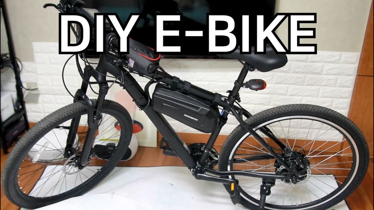 DIY E BIKE Ebike Conversion Kit 36V 48V 500W with Rear Rotate Hub Motor ...