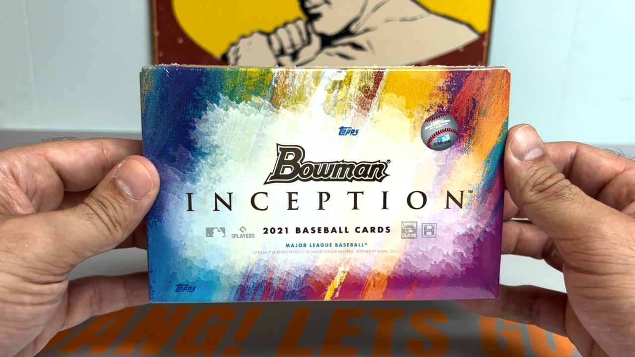 2021 Bowman Inception Hobby Box - Bonus Auto!!! - YouTube