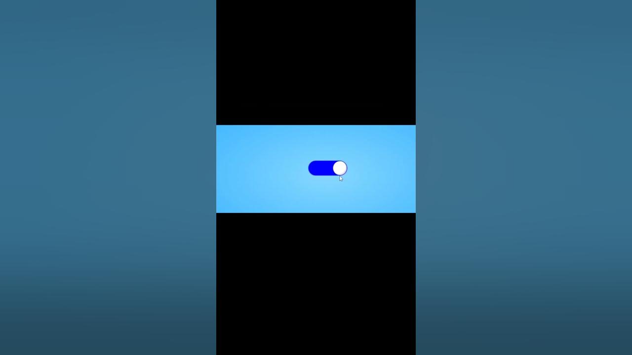 Checkbox Css Toggle Html Css Shorts Frontenddeveloper Webdeveloper