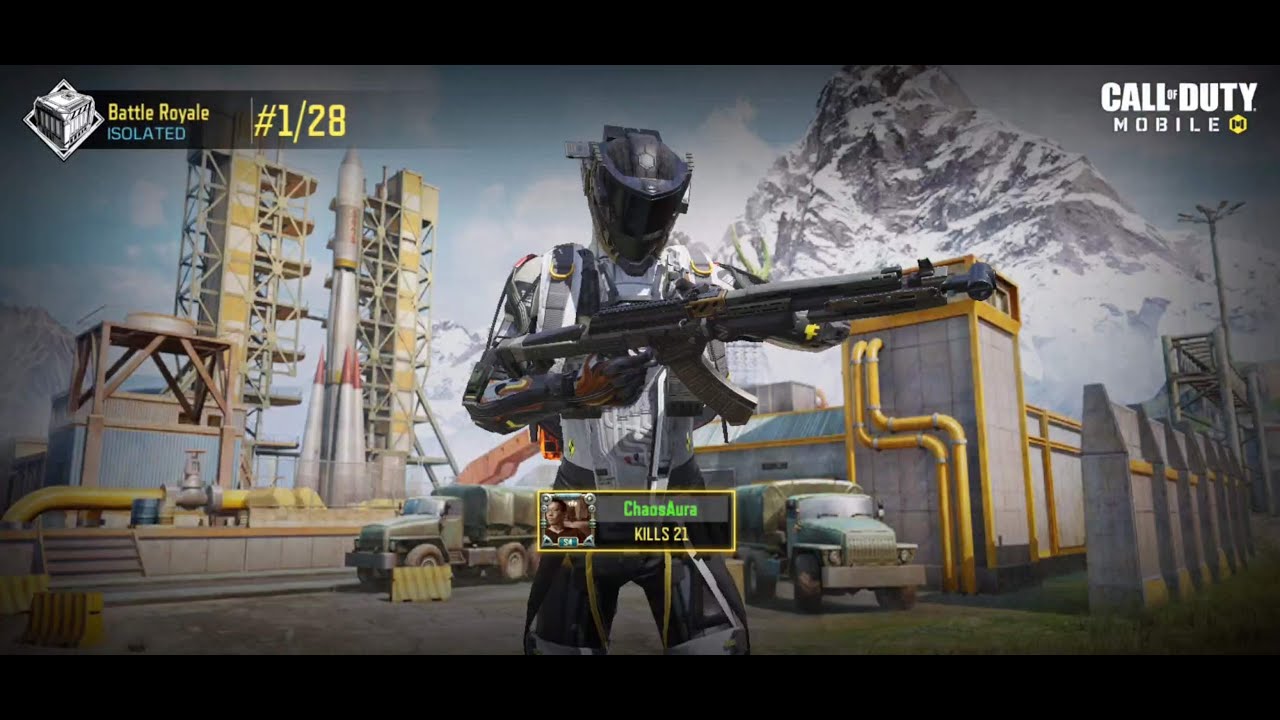 ChaosAura - CoDM BR - FTL - Solo v Squads 21Ks - YouTube