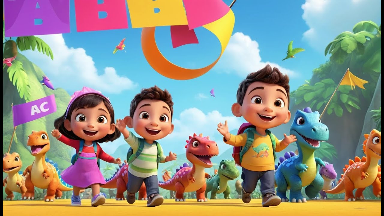 ABC Dinosaurs – Roar and Learn Phonics! | Alphabet & Phonics Song for ...