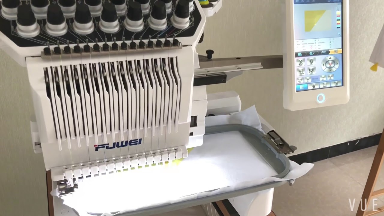 FUWEI new type machine BF-1500 single head home embroidery machine ...