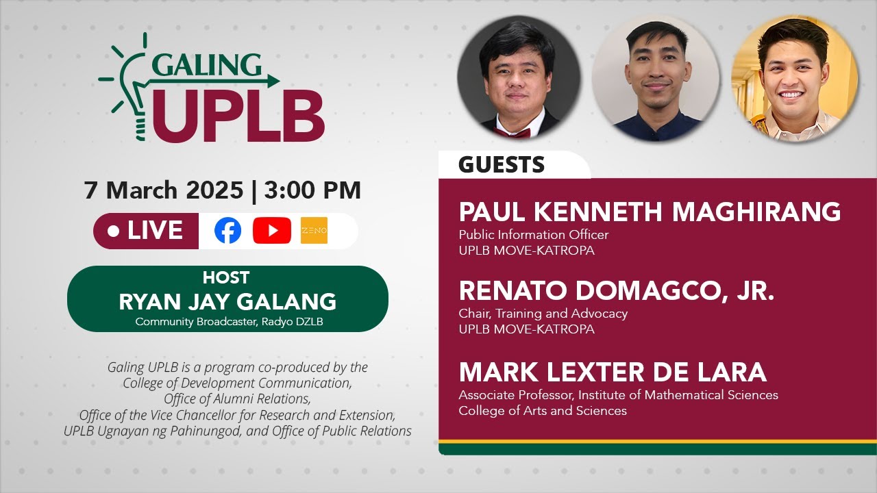 Galing UPLB Ep. 167 (7 March 2025) - YouTube