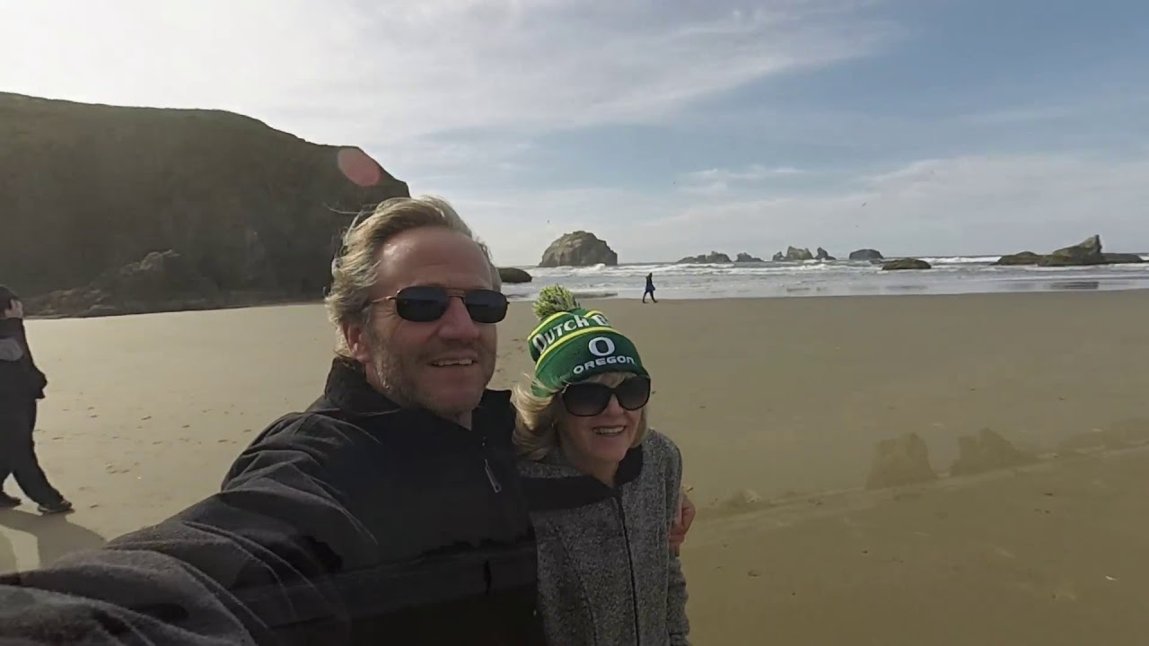 Beautiful cold day on the Oregon Coast - YouTube