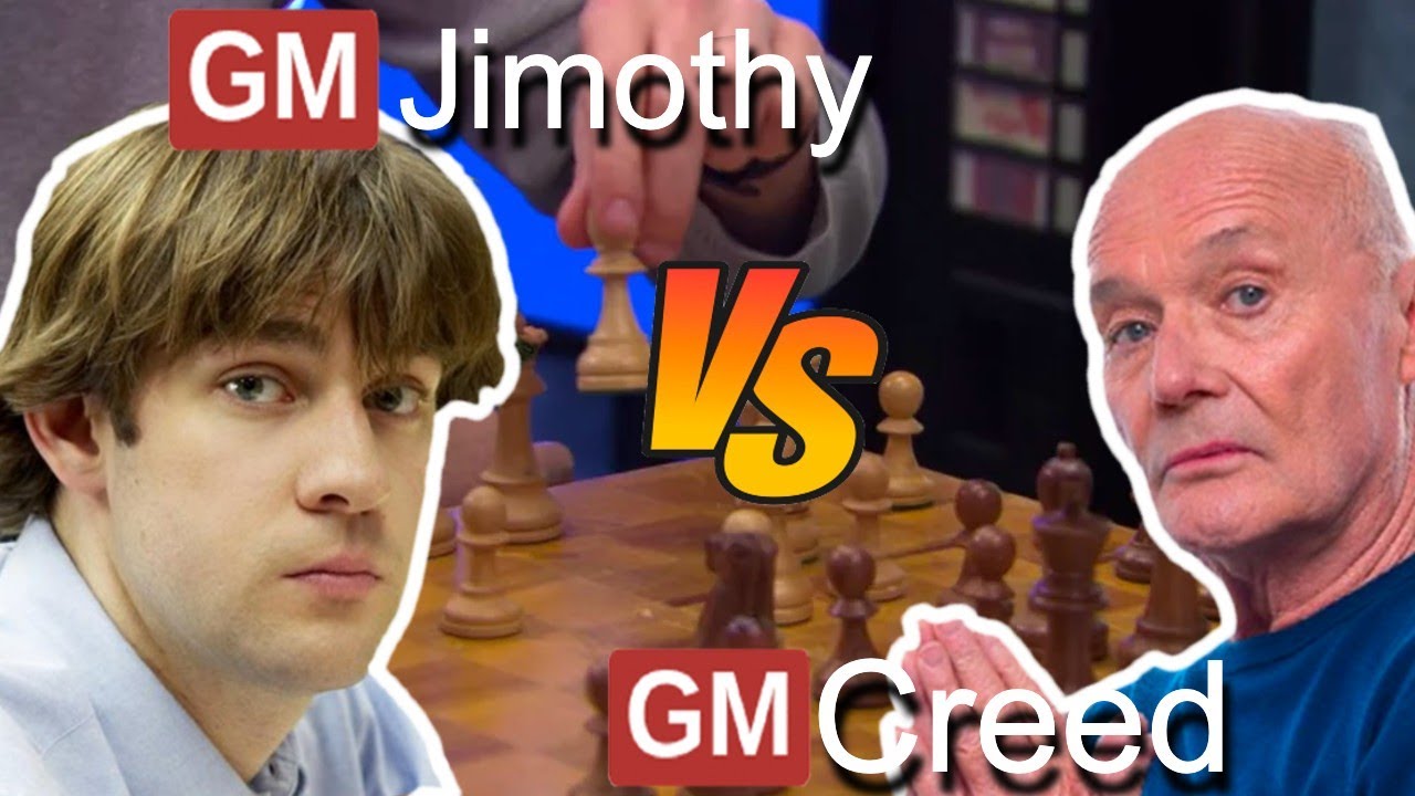 Jim vs Creed! The Office chess breakdown! - YouTube