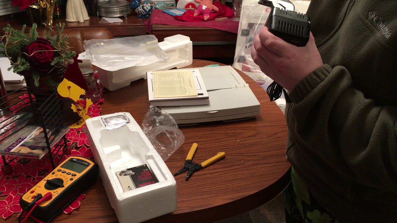 Canon StarWriter 350c - unboxing - part 3 - YouTube