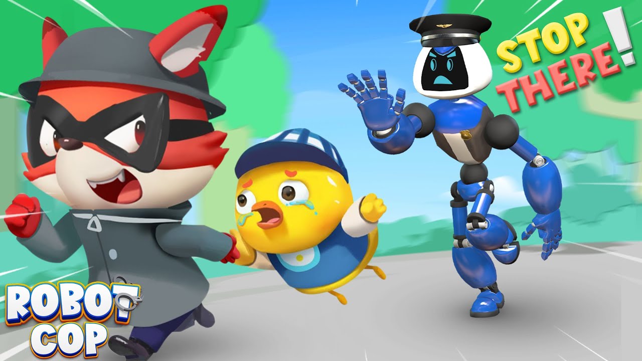 Robot Cop - Ep-19 | Police Cartoon | Sheriff Cartoon | Safety Cartoon ...