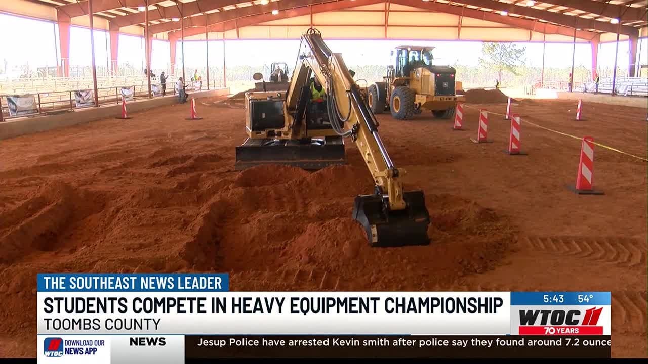 High school students compete in state Heavy Equipment Operations ...