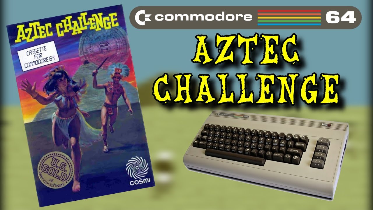 AZTEC CHALLENGE - Commodore 64 - YouTube