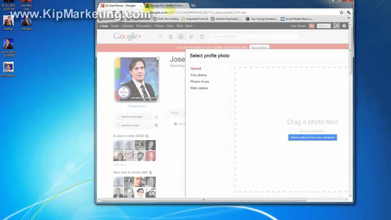 how to change your avatar on Google plus - YouTube