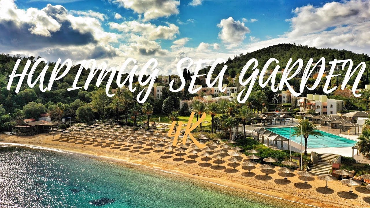 Bodrum Hapimag Resort Sea Garden drone footage in 4K - YouTube