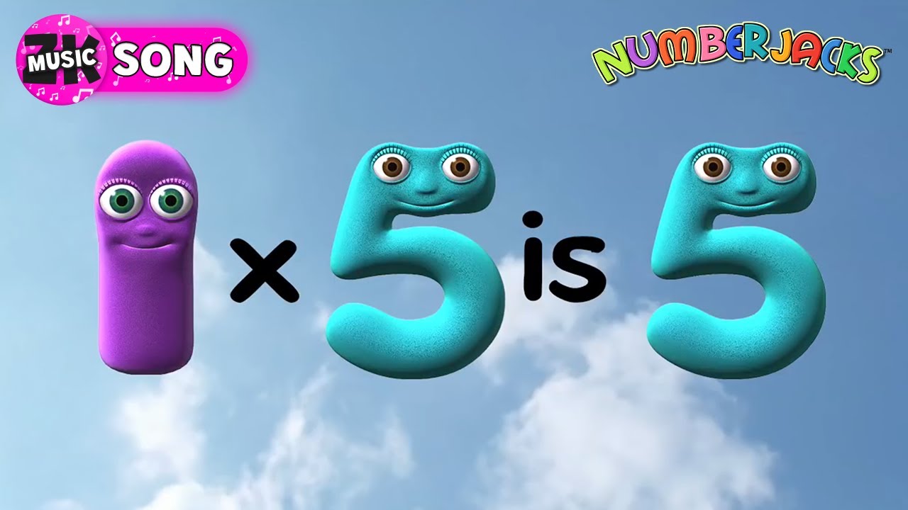 5 Times Tables Song | Numberjacks - YouTube