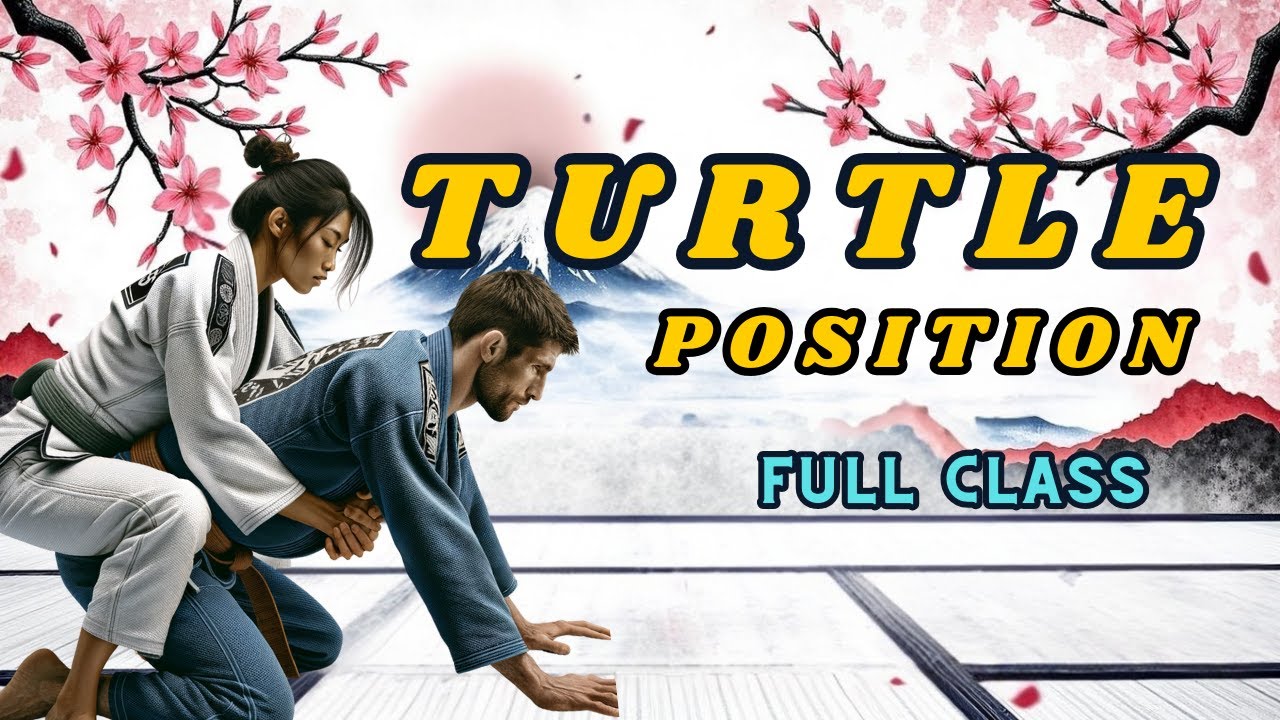 Turtle Position Attacks - Full Class 4-4 "BJJ from Okinawa" - YouTube