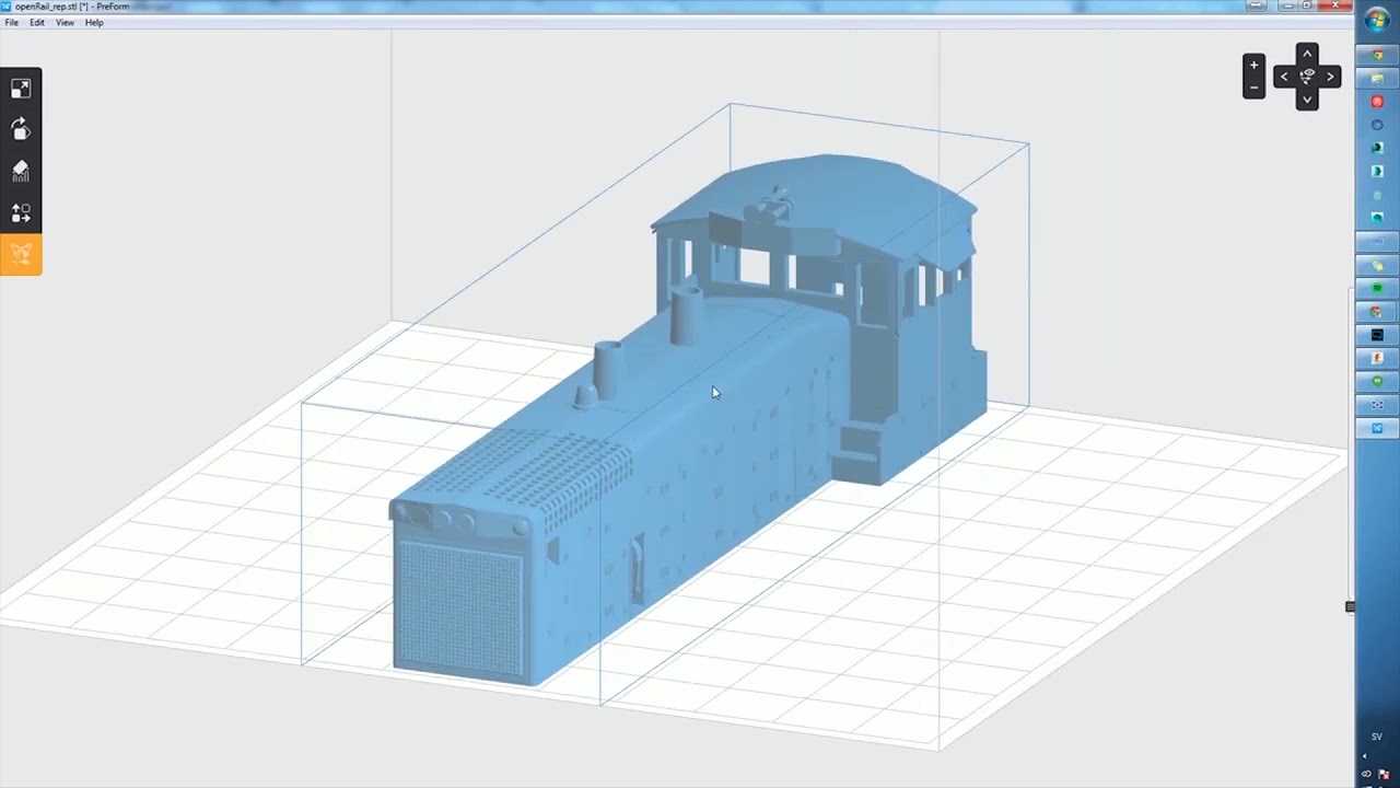 Configurer un projet impression 3D SLA grâce à l'Interface Preform de ...