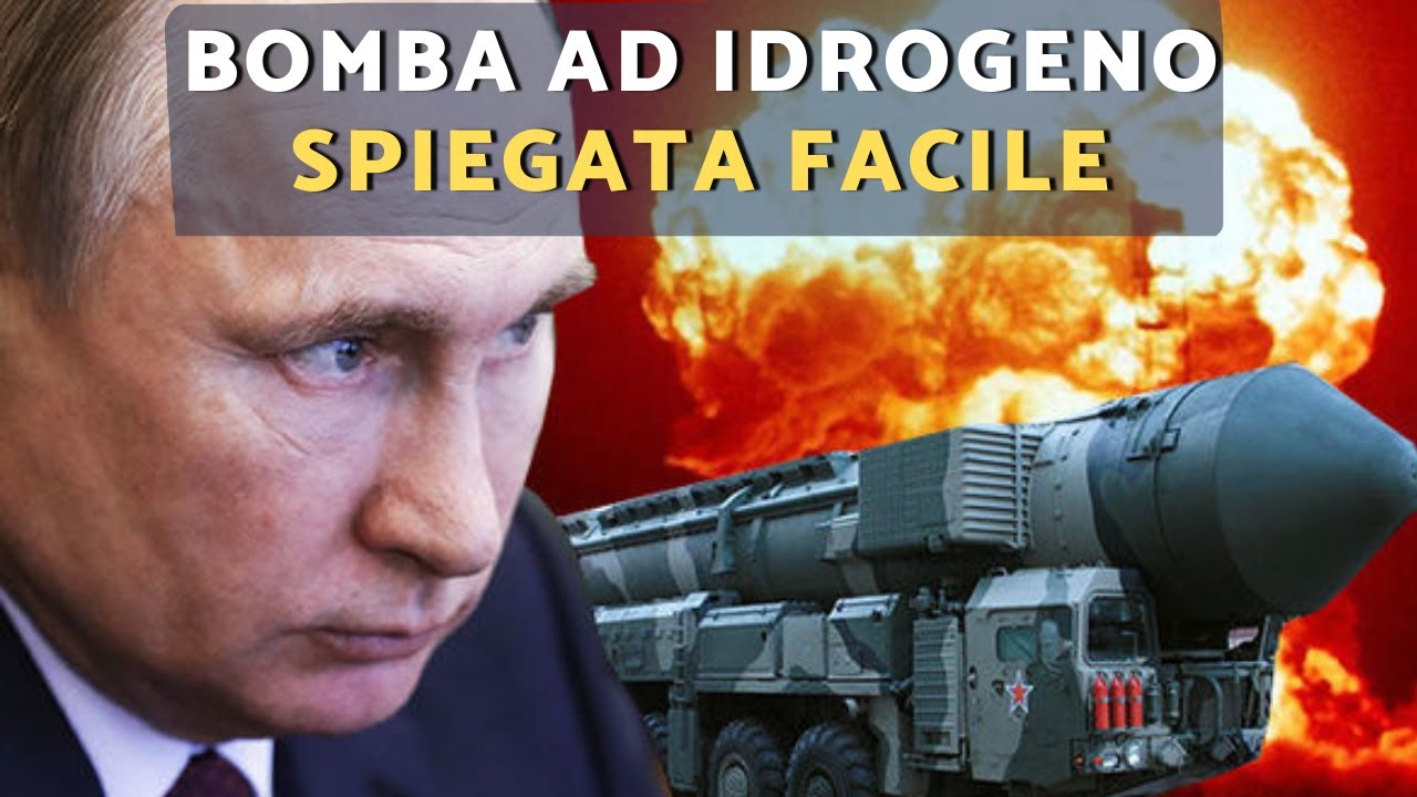 BOMBA PIÙ POTENTE: come funziona la bomba ad idrogeno? (fusione ...