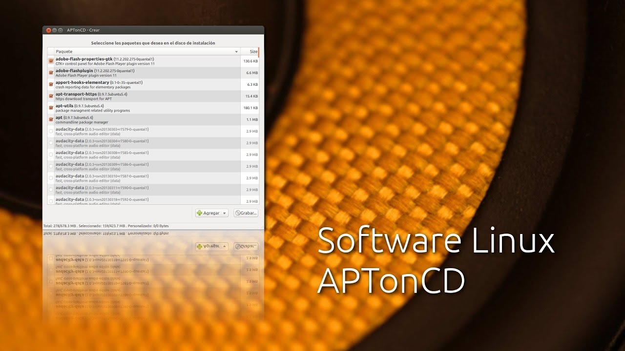 Software Linux: APTonCD - YouTube