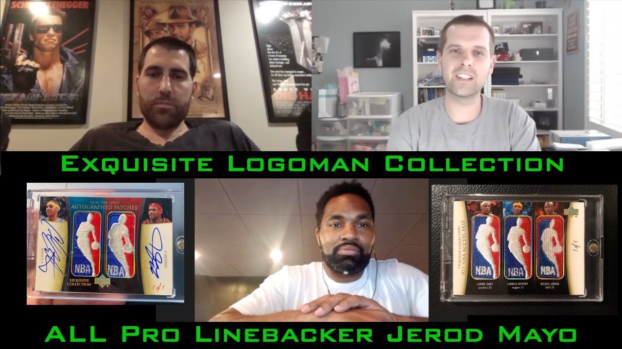Andy and Former NFL All-Pro Jerod Mayo - Exquisite Logoman Collection ...