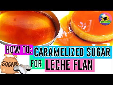 Basic for Beginners | HOW TO MAKE CARAMELIZED SUGAR FOR LECHE FLAN | ECQuisina | GraceMin's Kitchen