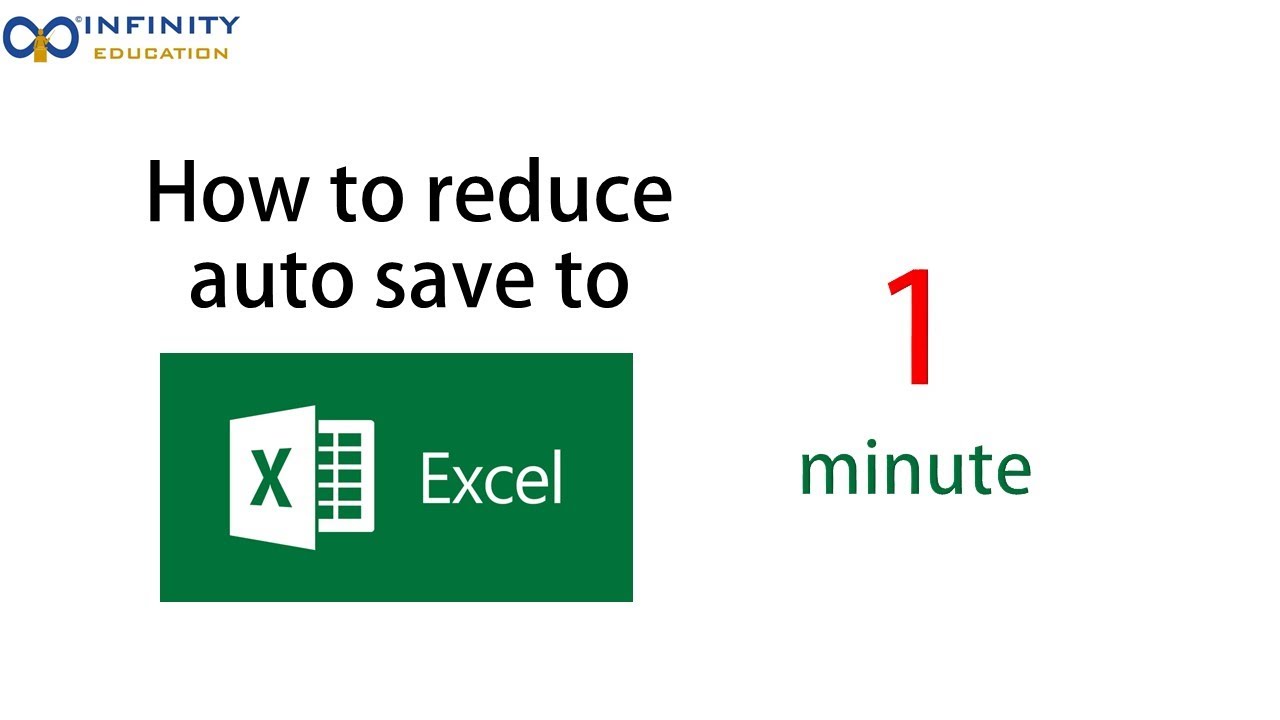 How To Reduce The Auto Recovery Time In Excel Decrease Auto Save Time how-to-reduce-the-auto-recovery-time-in-excel-decrease-auto-save-time