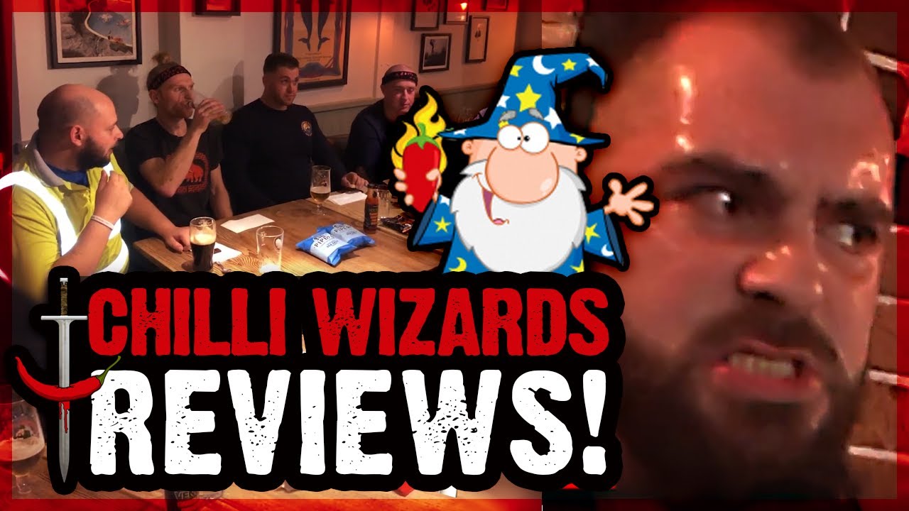 Chilli Wizards product reviews down the pub! UK - YouTube