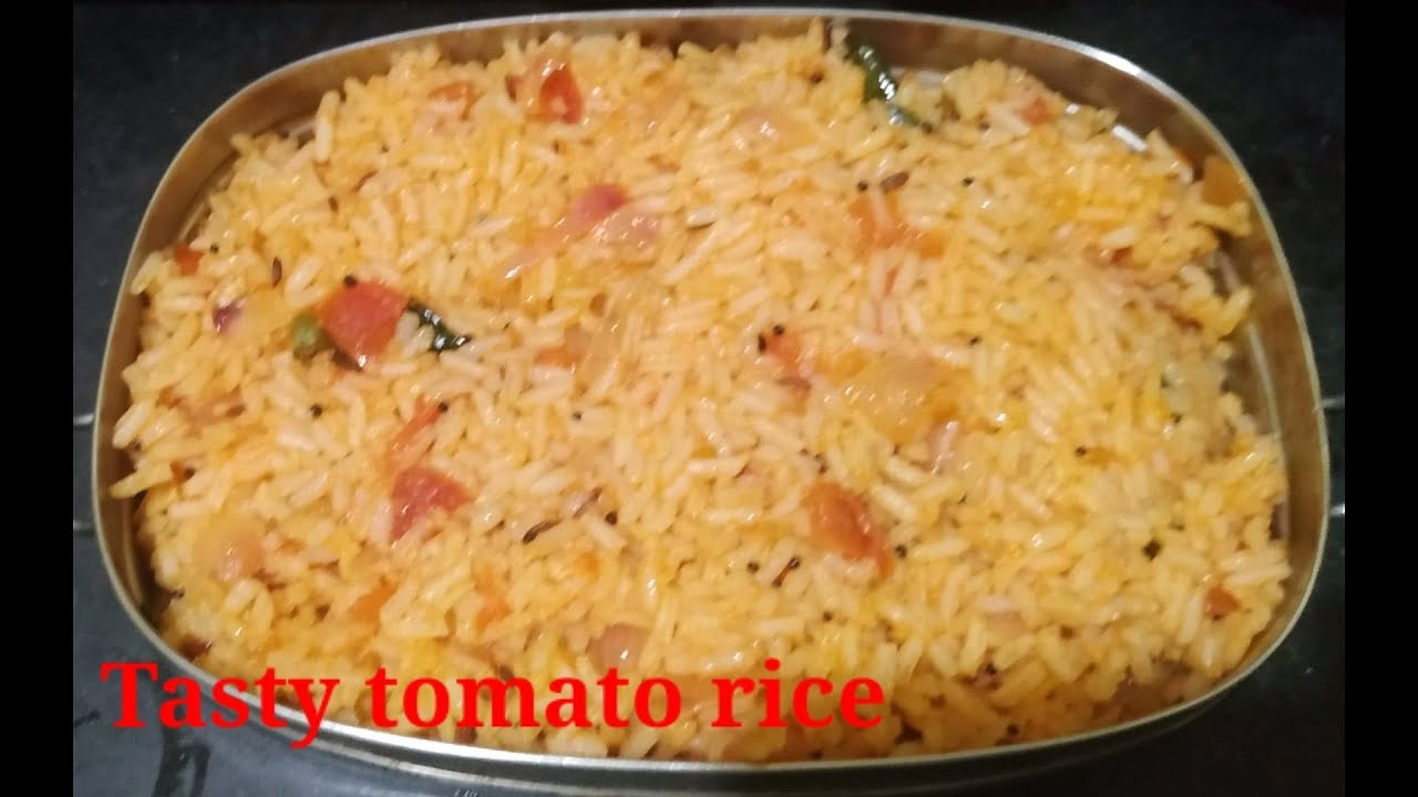 Simple & Tasty Tomato rice ( Takali sadem tamil. recipe ...