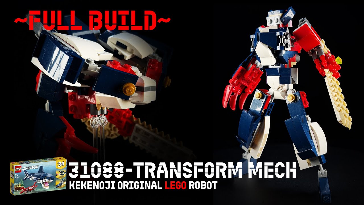 [Members Only]【FULL build】LEGO 31088 Transform Mech | Alternate Build ...