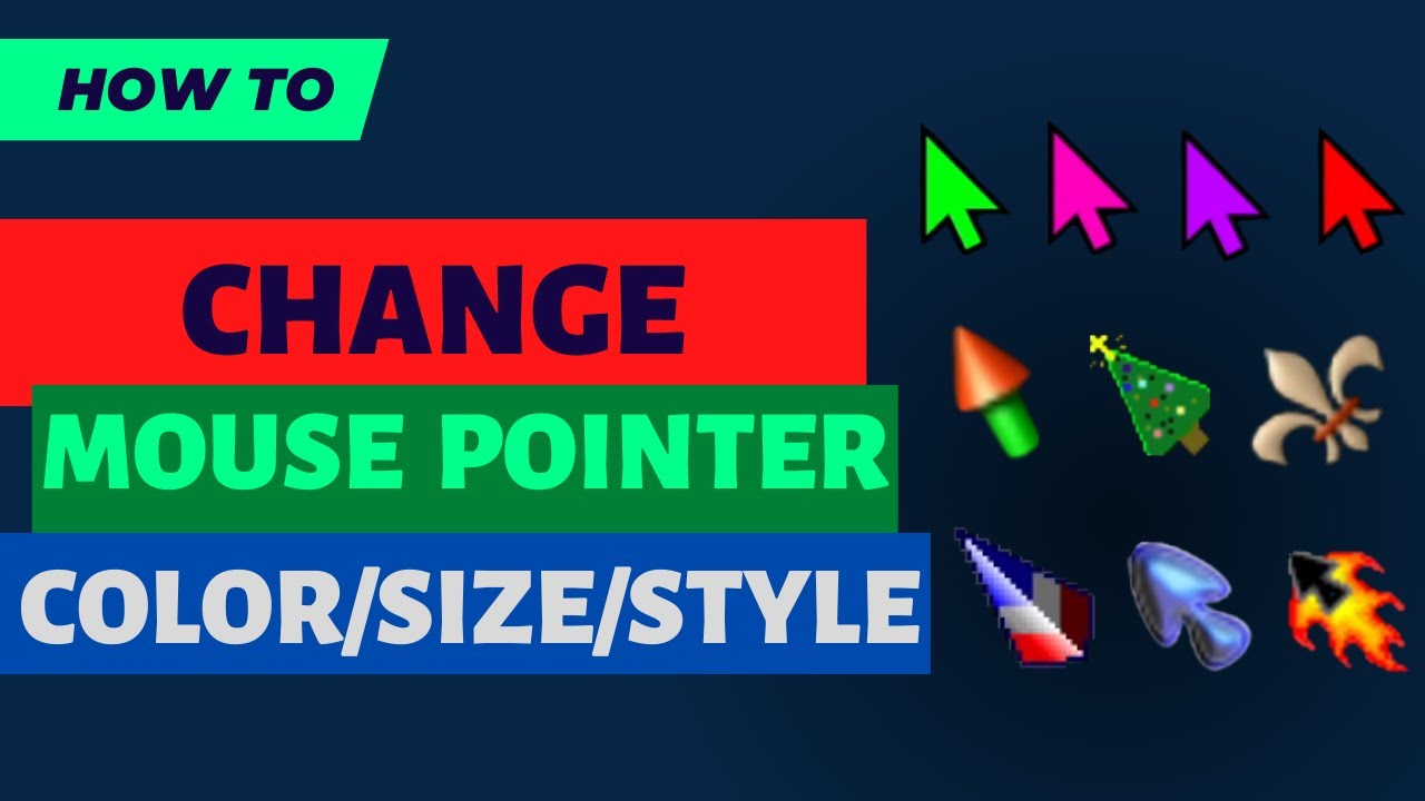 Change the Default Mouse Pointer in Windows 11 | Tech Support Whale ...