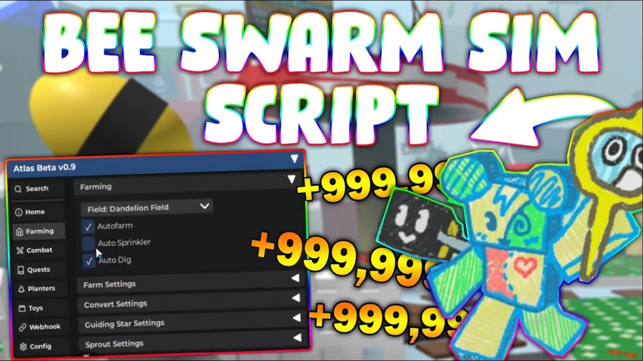 *NEW* Bee Swarm Simulator Script (PASTEBIN 2024) ( AUTO CONVERTER ...