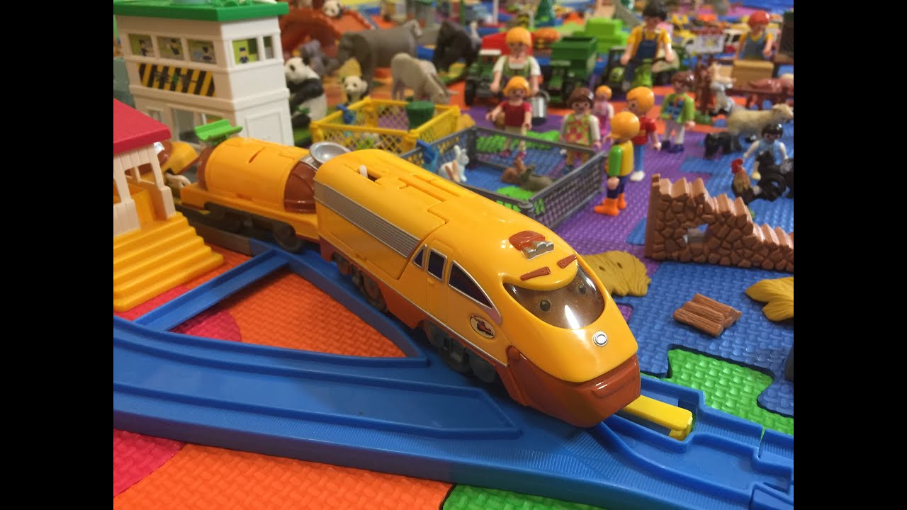 Chuggington Action Chugger -Chuggington Motorized Train (00052) - YouTube