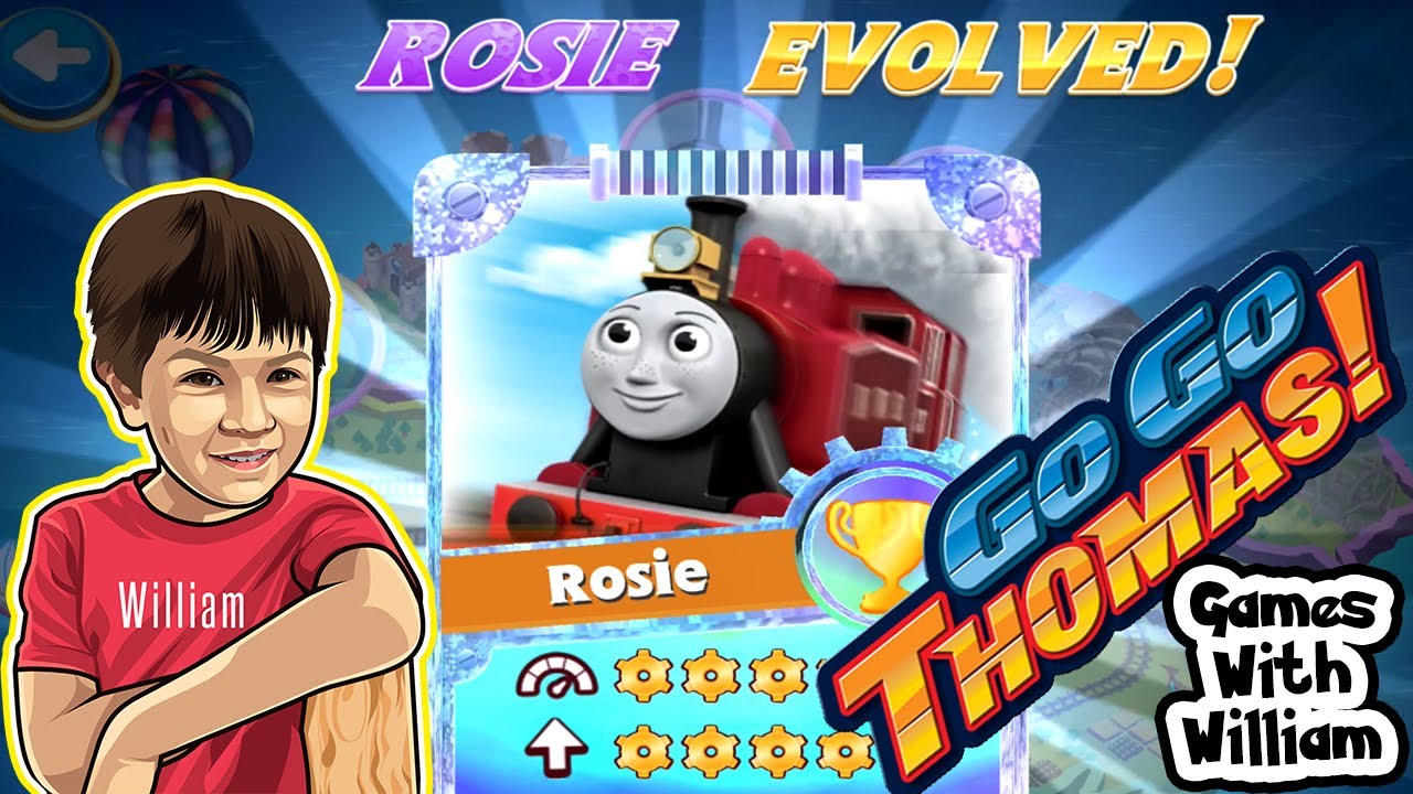 Rosie Evolved to a Superstar Racer - Thomas and Friends: Go Go Thomas ...