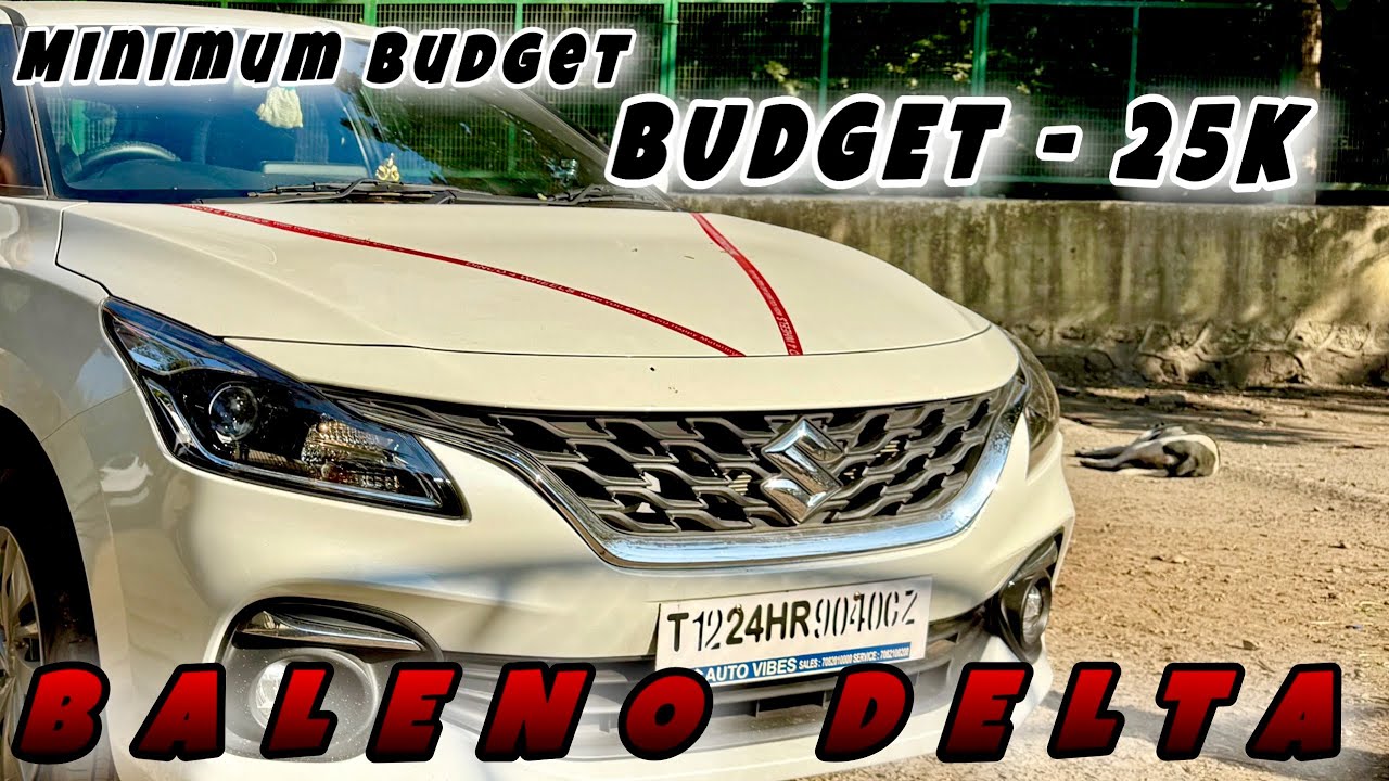Maruti Baleno Delta BUDGET- 25K Only 😱 New Baleno Modified 2025 Baleno ...