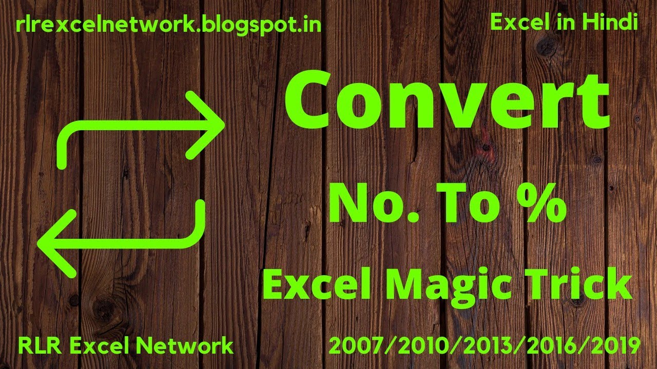 461 Convert Number Into Percentage In Excel Hindi YouTube 461-convert-number-into-percentage-in-excel-hindi-youtube