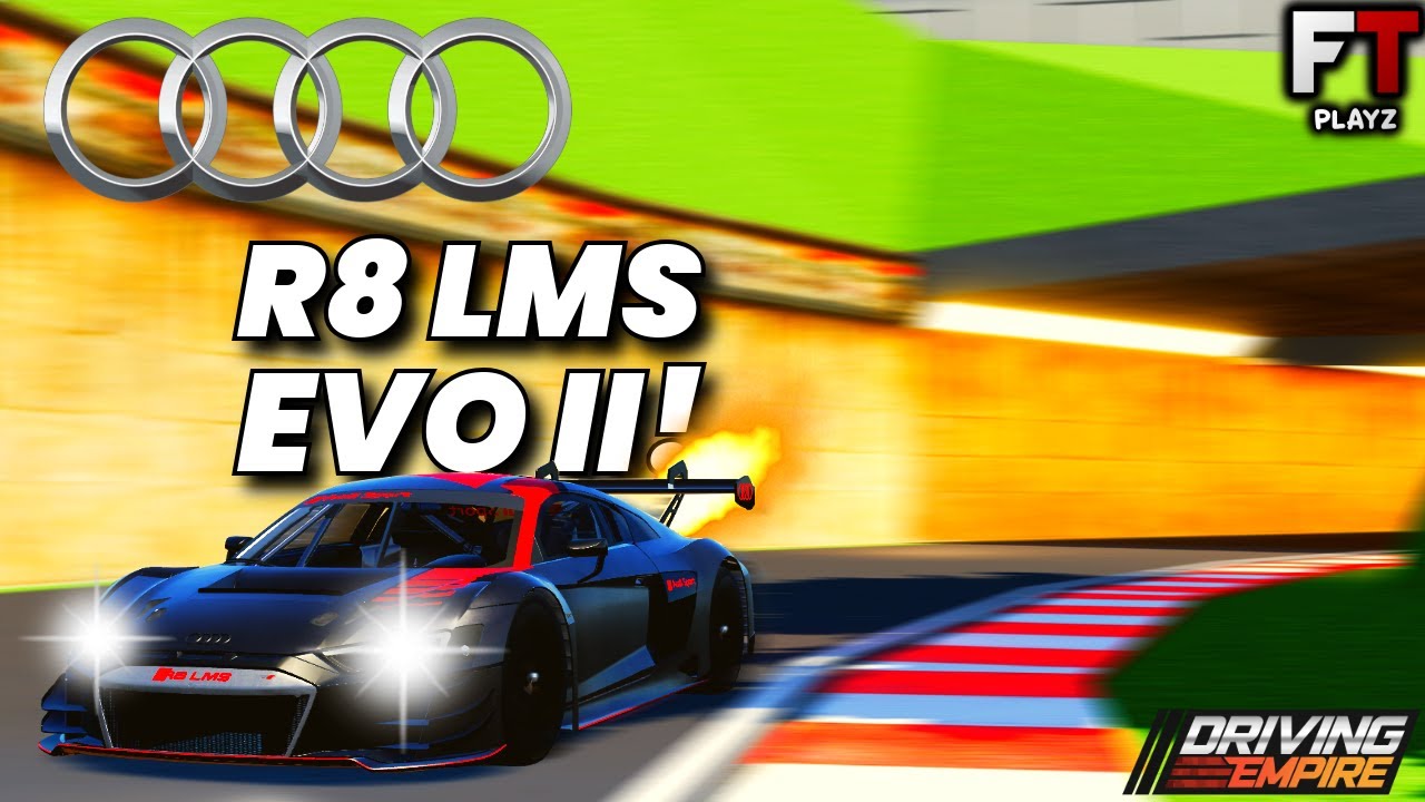 This Audi R8 LMS Evo II IS Pretty Good In Roblox Driving Empire ...
