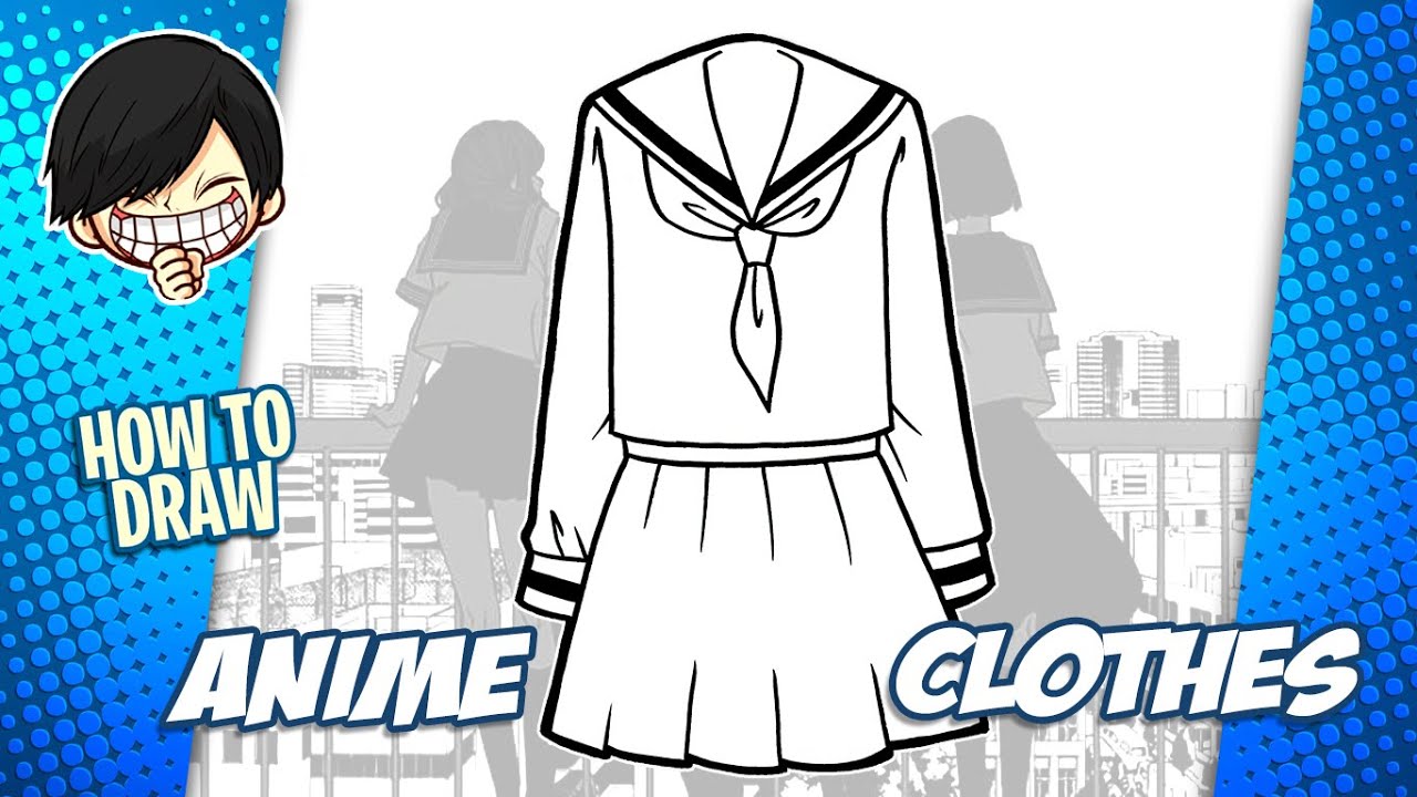 How To Draw Anime Clothes Step By Step YouTube how-to-draw-anime-clothes-step-by-step-youtube