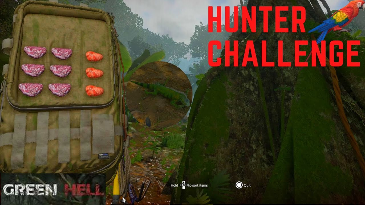 Green Hell / Hunter Challenge Guide / I'm Not Afraid of Any Work Trophy ...