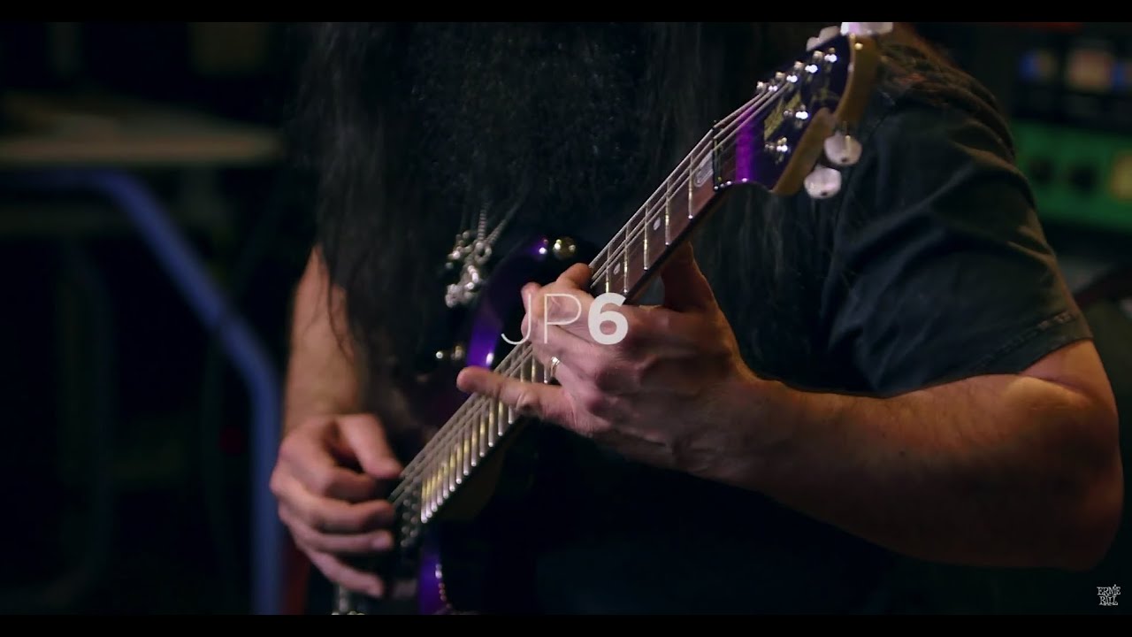 John Petrucci demos his Ernie Ball Music Man JP6 - YouTube