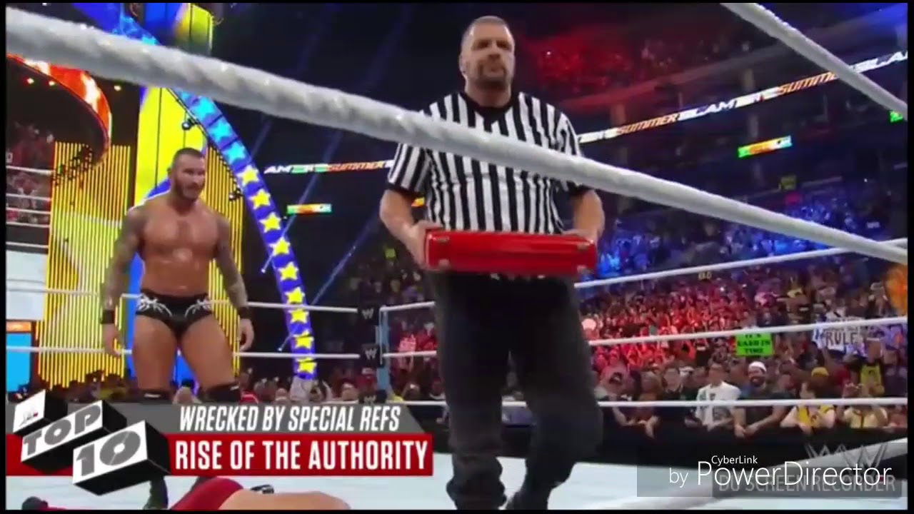 GUEST REFEREES CHEATING!!!![WWE][TOP10] - YouTube