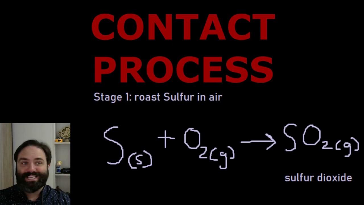 IGCSE Chemistry 0620 Sulfur and the contact process - YouTube