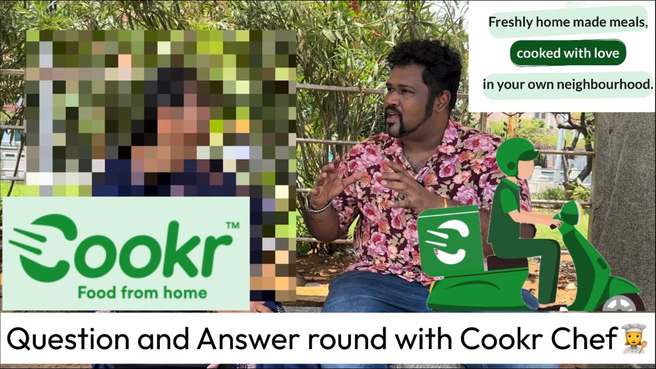 HOME COOK Tips for joining COOKR APP 👩‍🍳♥️ #aruvameesaikoduvaparva # ...